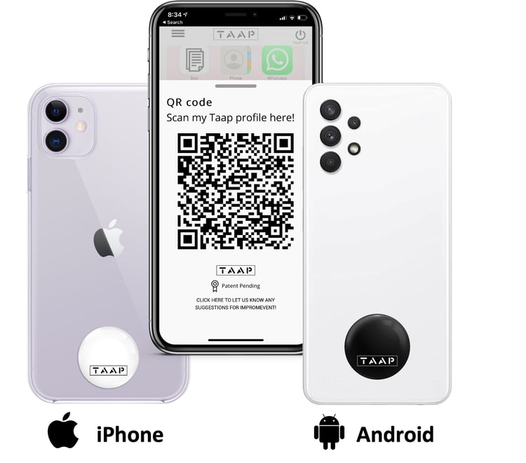 Taap - QR and NFC digital business card